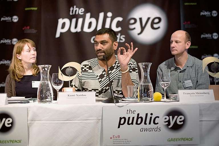 Public Eye Award - Greenpeace Schweiz