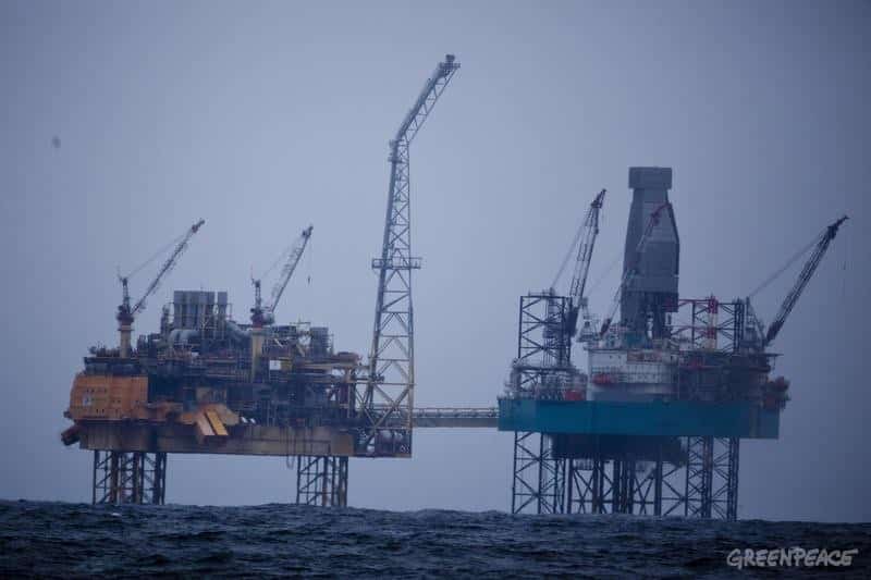 Plateforme Elgin-Franklin : Greenpeace aux premières loges - Greenpeace ...